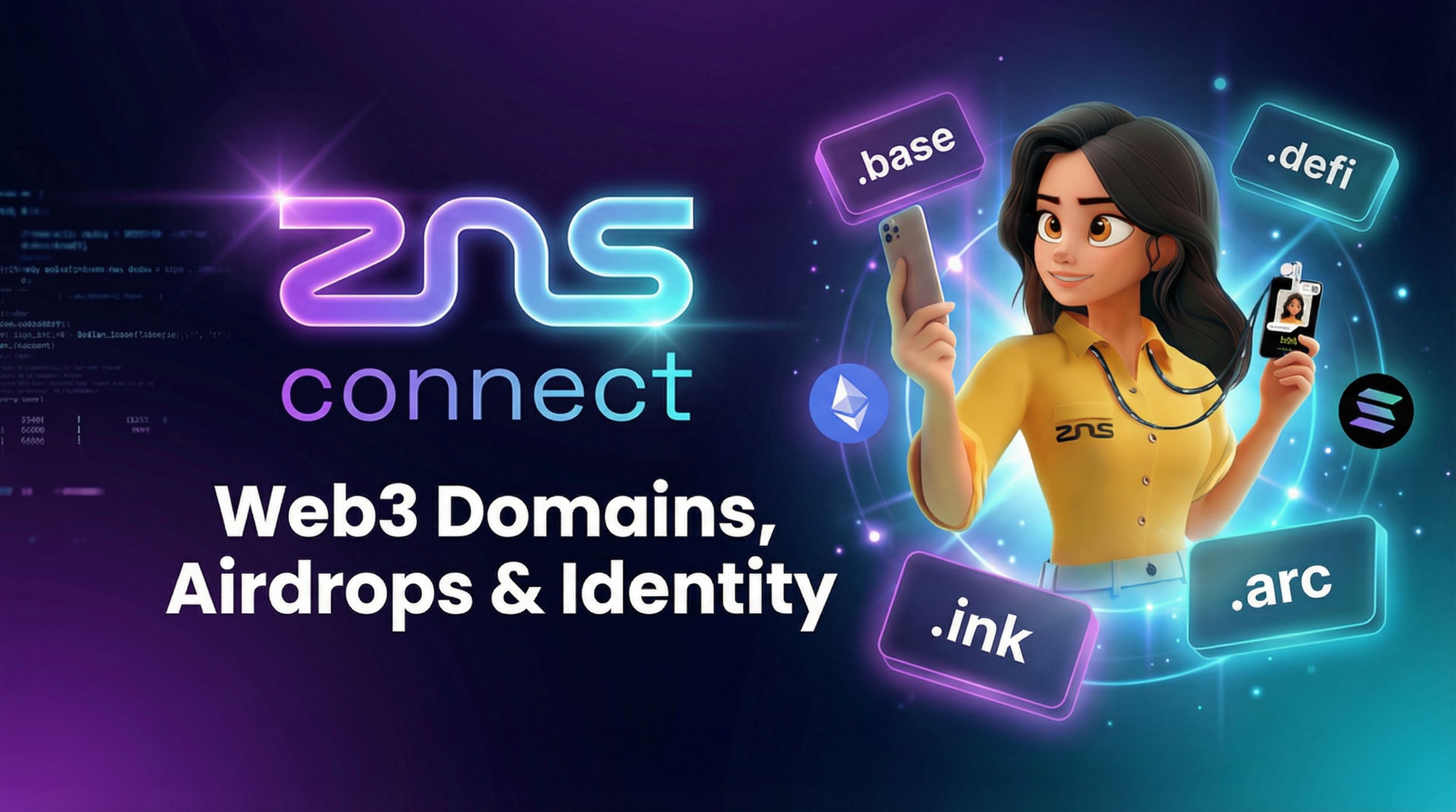 Web3 Domains, Airdrops & Identity | ZNS Connect